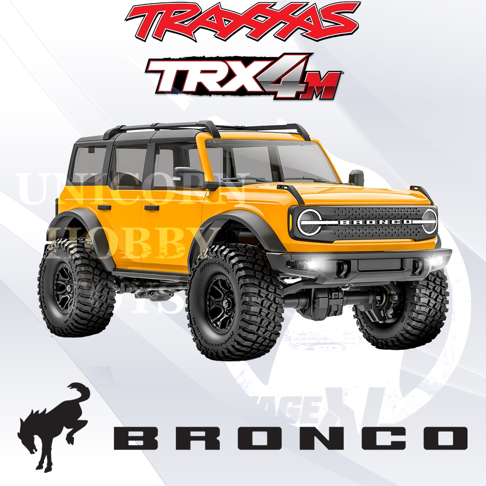 TRAXXAS TRX4M 1/18 FORD BRONCO 2021 TRAIL CRAWLER TRUCK TRX-4M OFF ROAD ...
