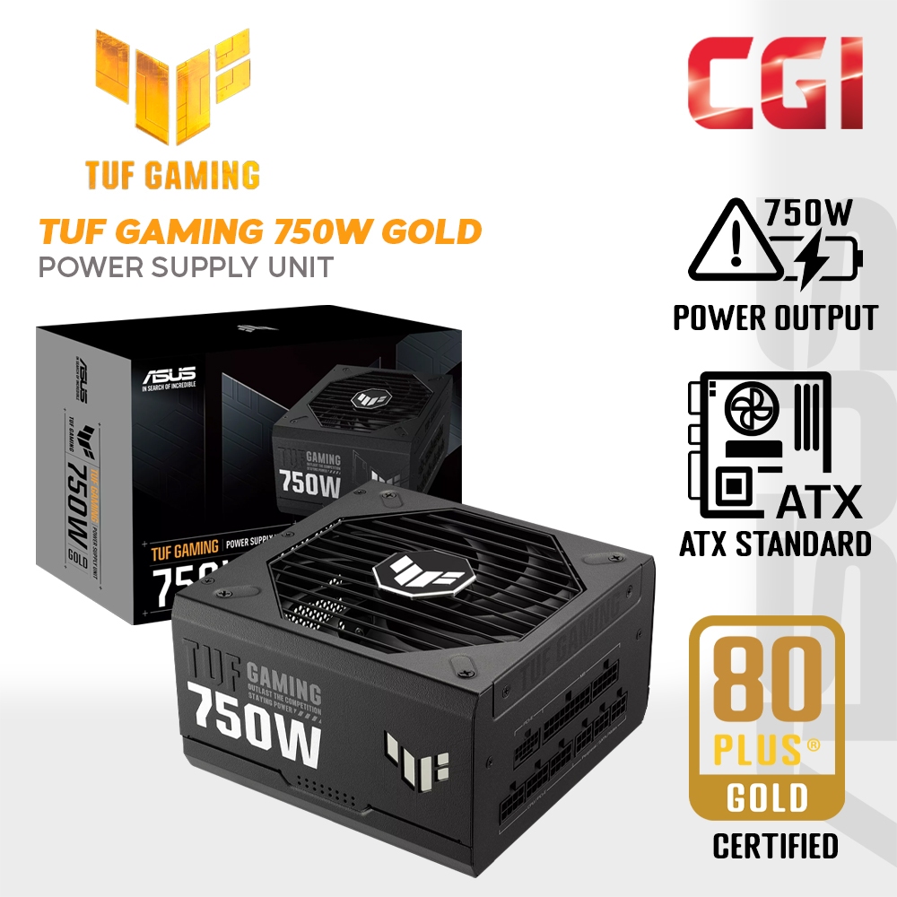Asus TUF Gaming 750W Gold ATX 3.0 Axial-Tech Fan Power Supply PSU | Shopee Malaysia