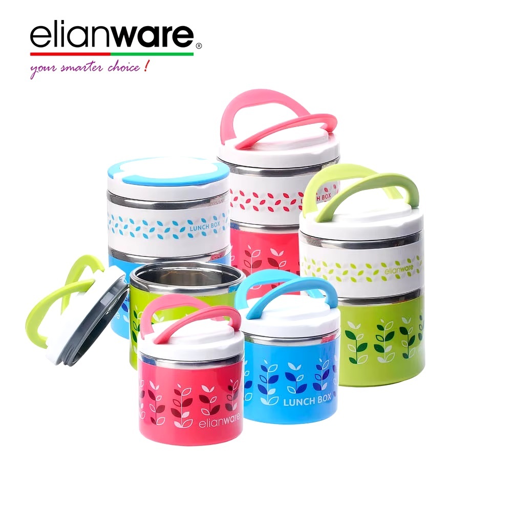 Elianware BPA FREE Food Container Thermal Lunch Box E-1004 (600ml), E ...