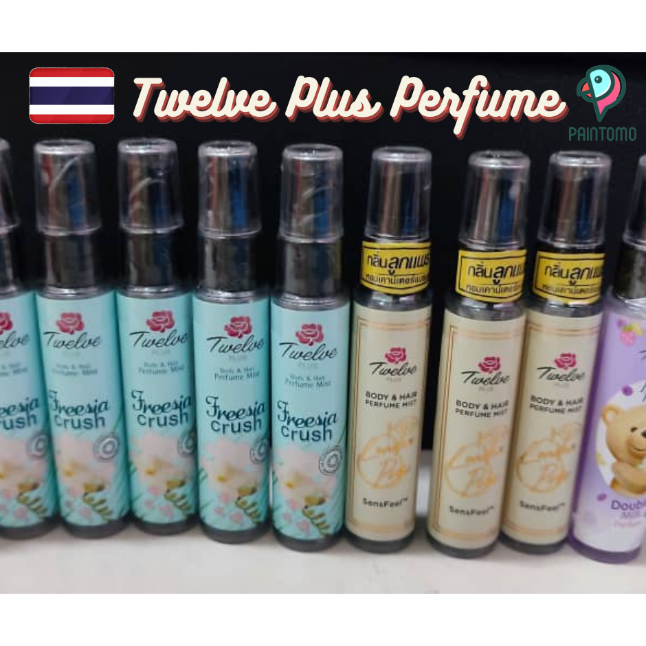 [Ready Stock In Malaysia] Twelve Plus Body & Hair Perfume Mist 25ml ...