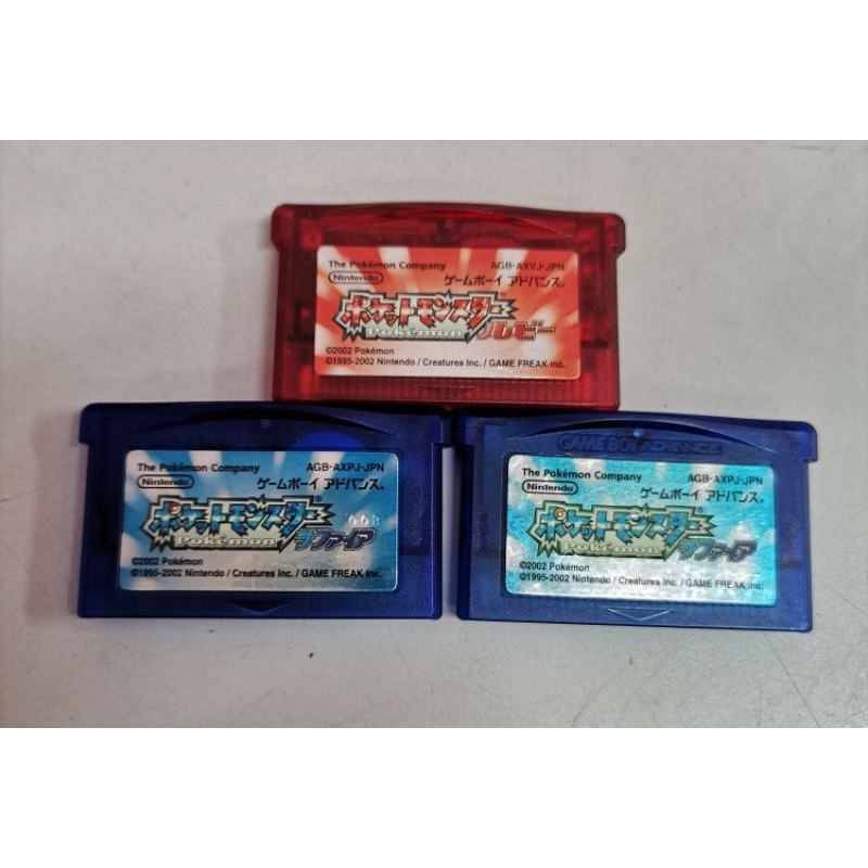 Original Pokemon Sapphire and Ruby Cartridge | Shopee Malaysia