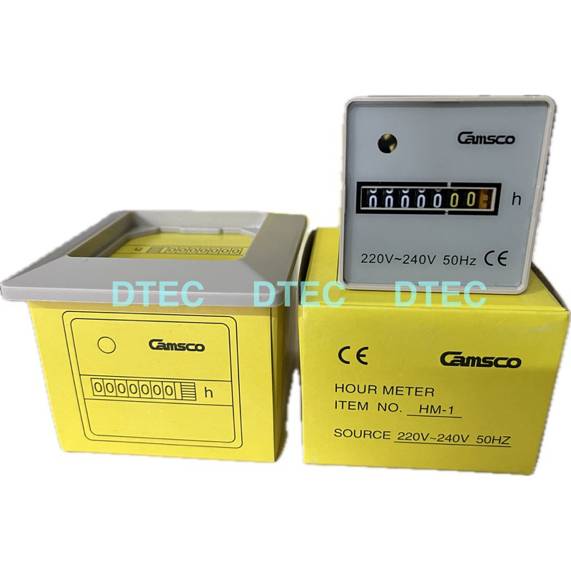 CAMSCO hour run meter HM-1 AC220-240V | Shopee Malaysia