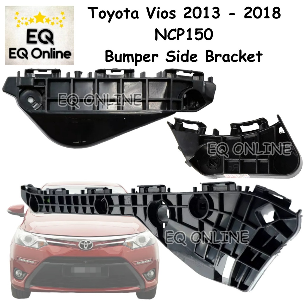 Toyota Vios NCP150 2013 - 2018 Keli Limo Bumper Side Support Bracket ...