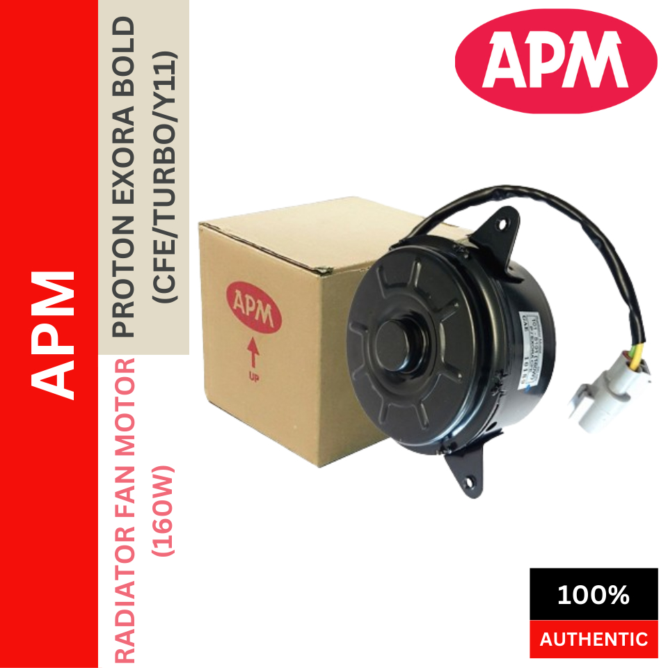 HR8101P620C APM RADIATOR FAN MOTOR PROTON EXORA BOLD (CFE/TURBO/Y11 ...
