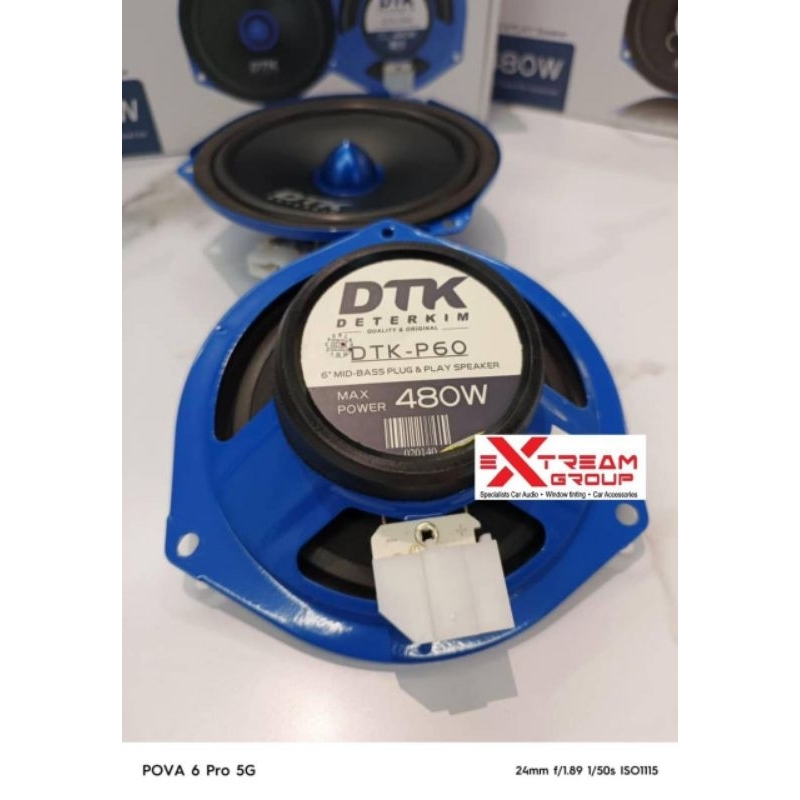 dtk deterkim speaker plug and play midbass 6inch | Shopee Malaysia