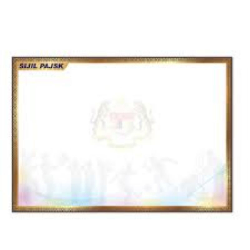kertas sijil PAJSK/certificate PAJSK A4 | Shopee Malaysia