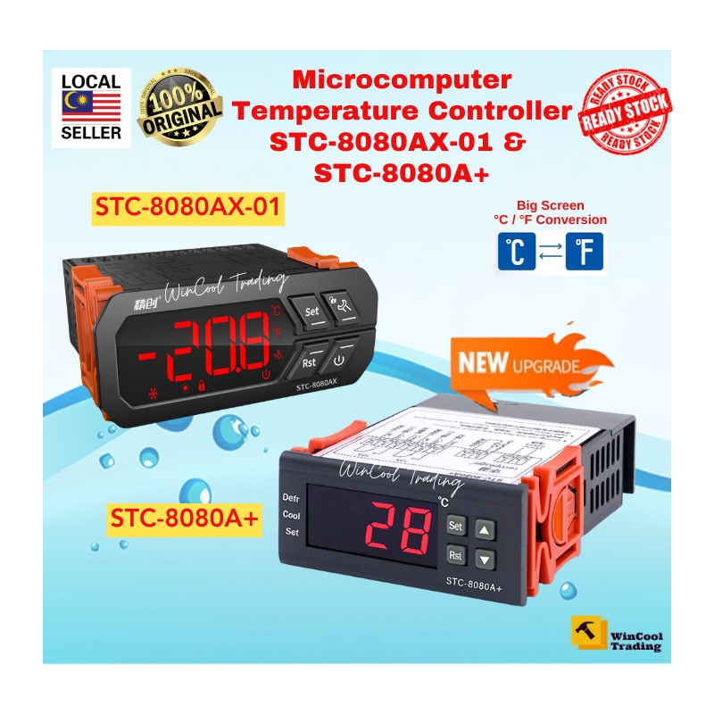Original Brand Elitech STC- 8080AX -02/STC-8080A+ Digital Temperature Controller NTC Sensor ...