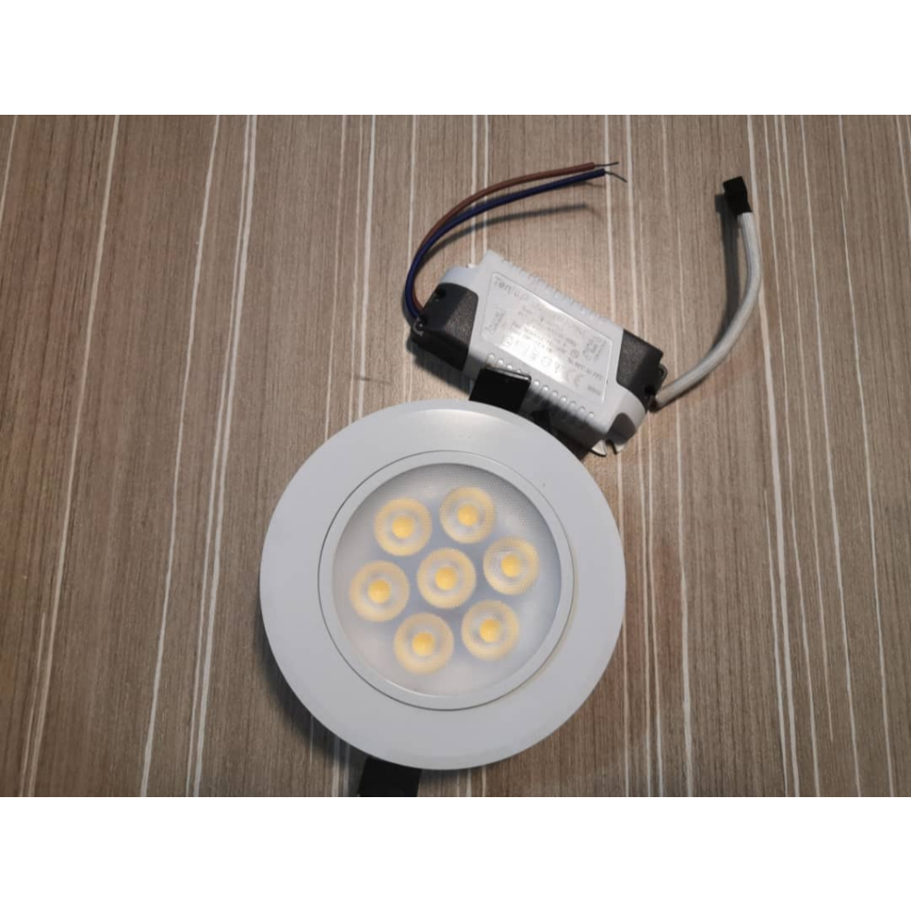 LED Recessed Eyeball Spotlight Round LED Downlight Spotlight Spot light ...