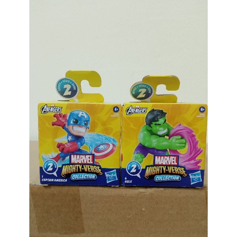 Marvel Avengers Mighty-Verse Collection Series 2, Action Figure ...