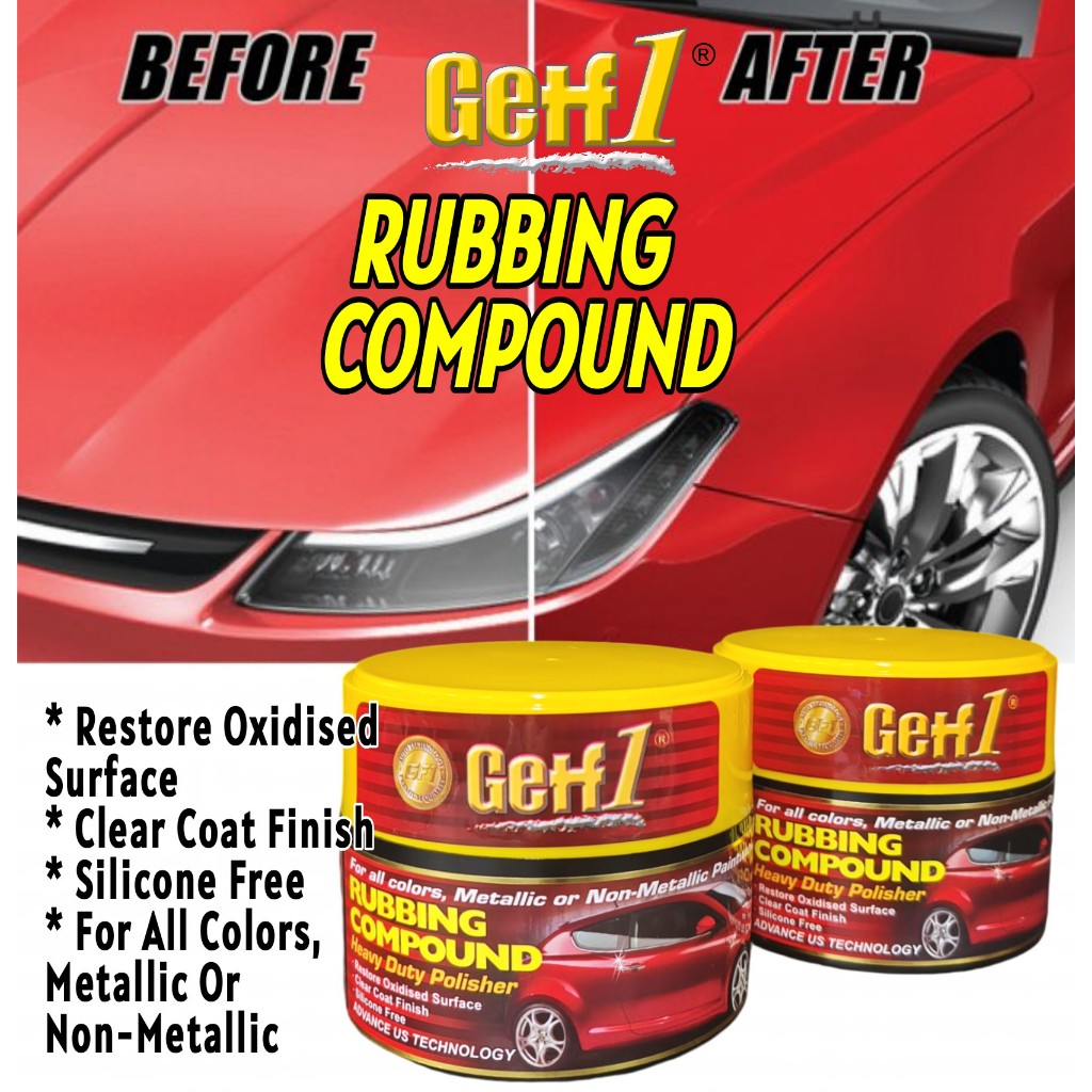 Getf1 Rubbing Compound G3 Cut Paste Heavy Duty Polisher No Silicone Pre ...