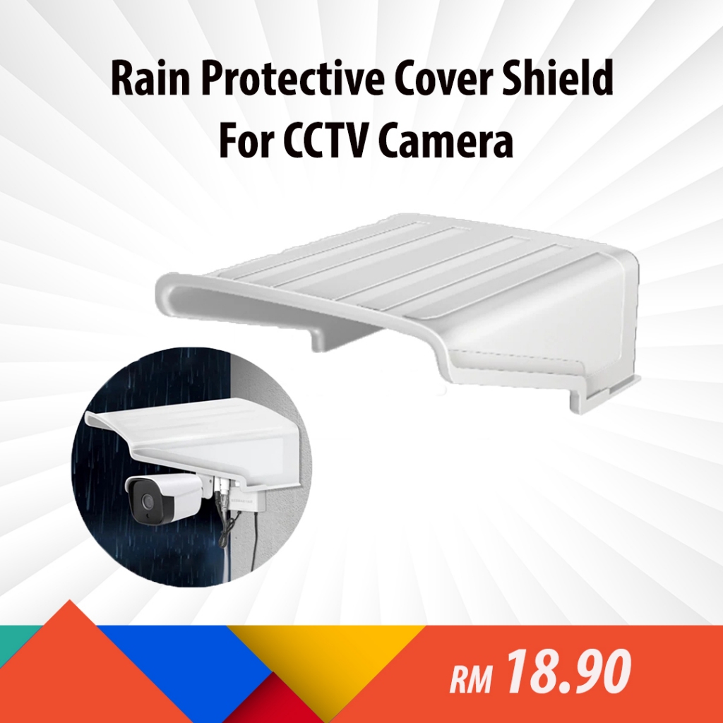 Rain Waterproof Protective Cover Shield for Outdoor CCTV Camera ...