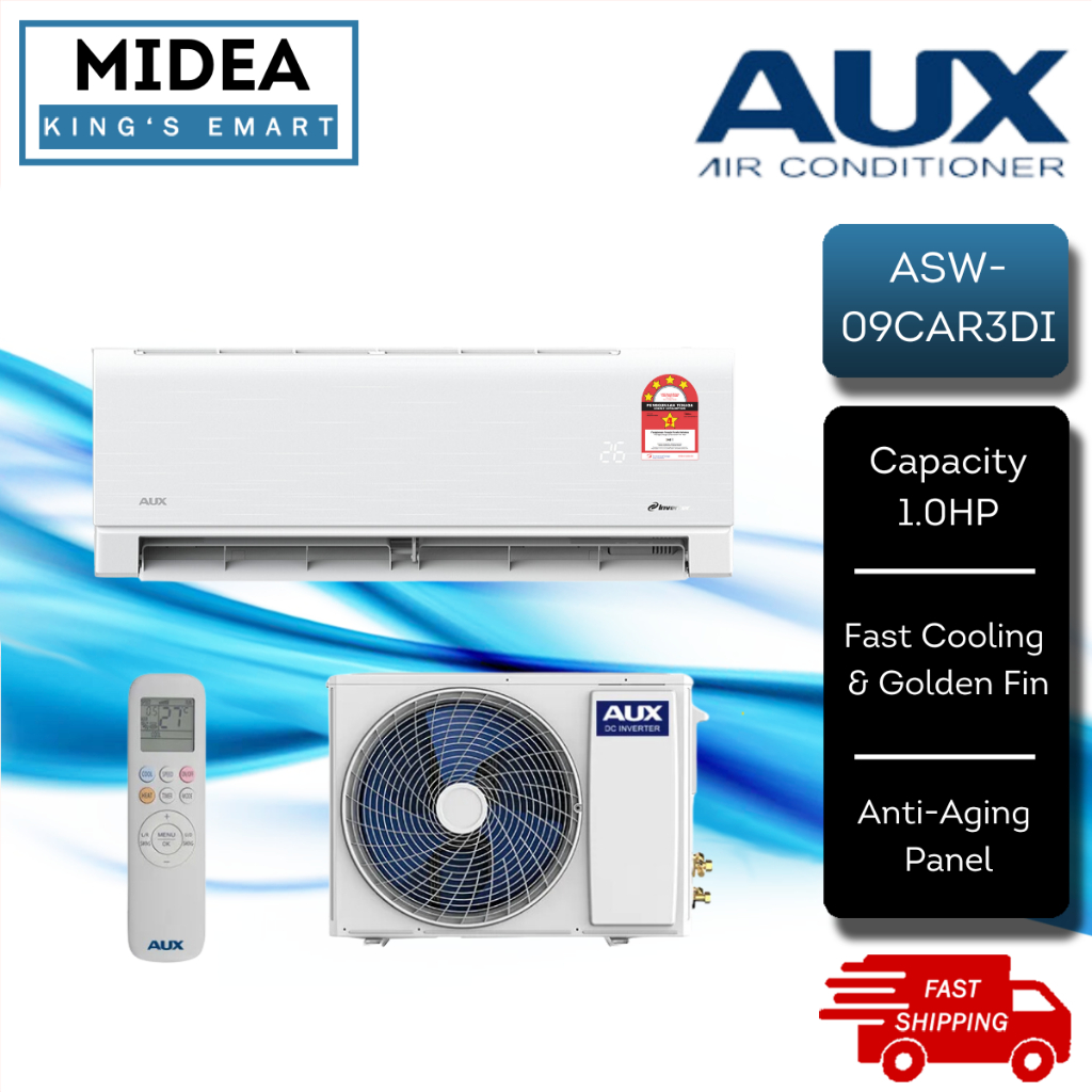 [FREE SHIPPING] AUX 1.0HP / 1.5HP C-series R32 Panasonic LU series ...