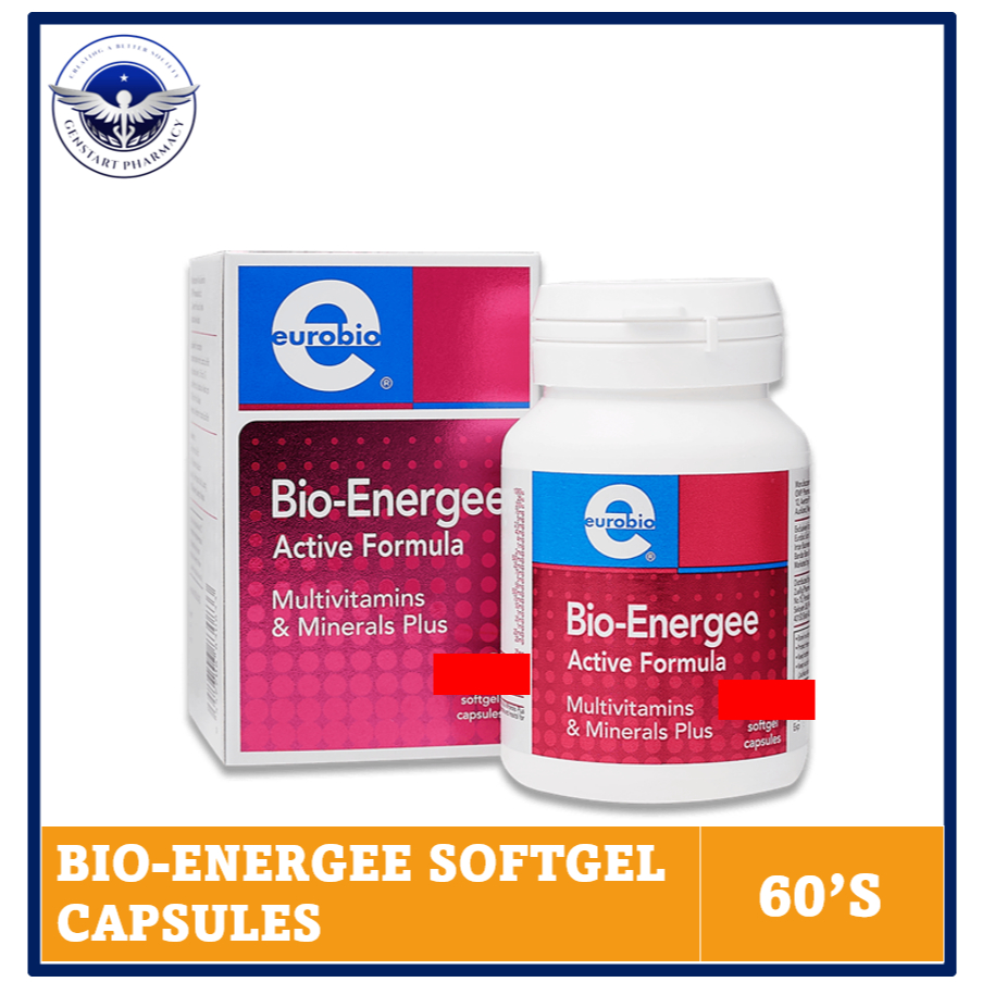 EUROBIO BIO-ENERGEE MULTIVITAMIN & MINERAL PLUS (60'S) READY STOCKS ...