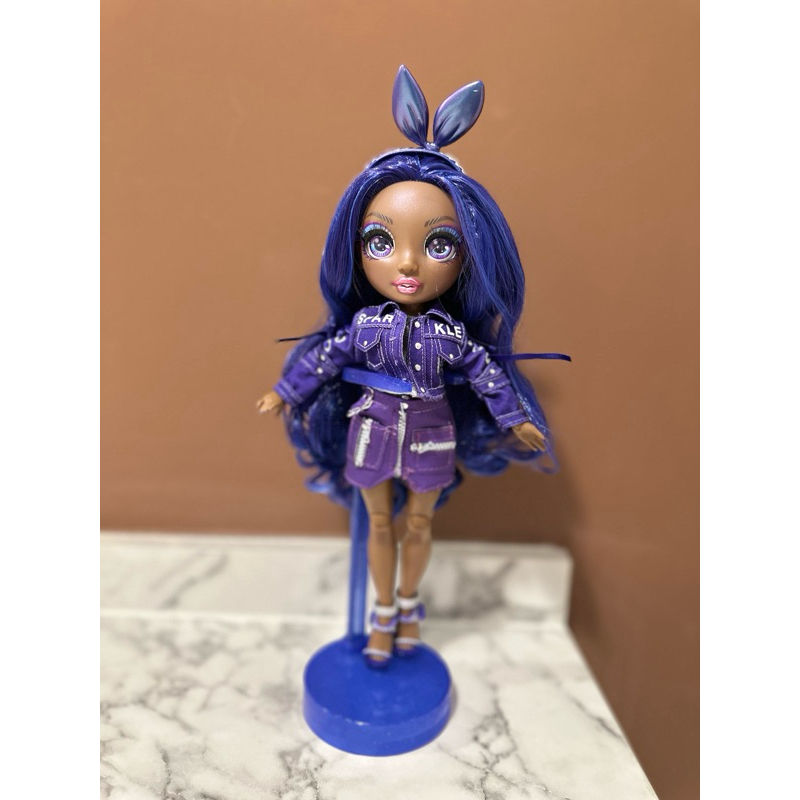 Rainbow High Krystal Bailey – Indigo Fashion Doll with 2 Complete Doll ...