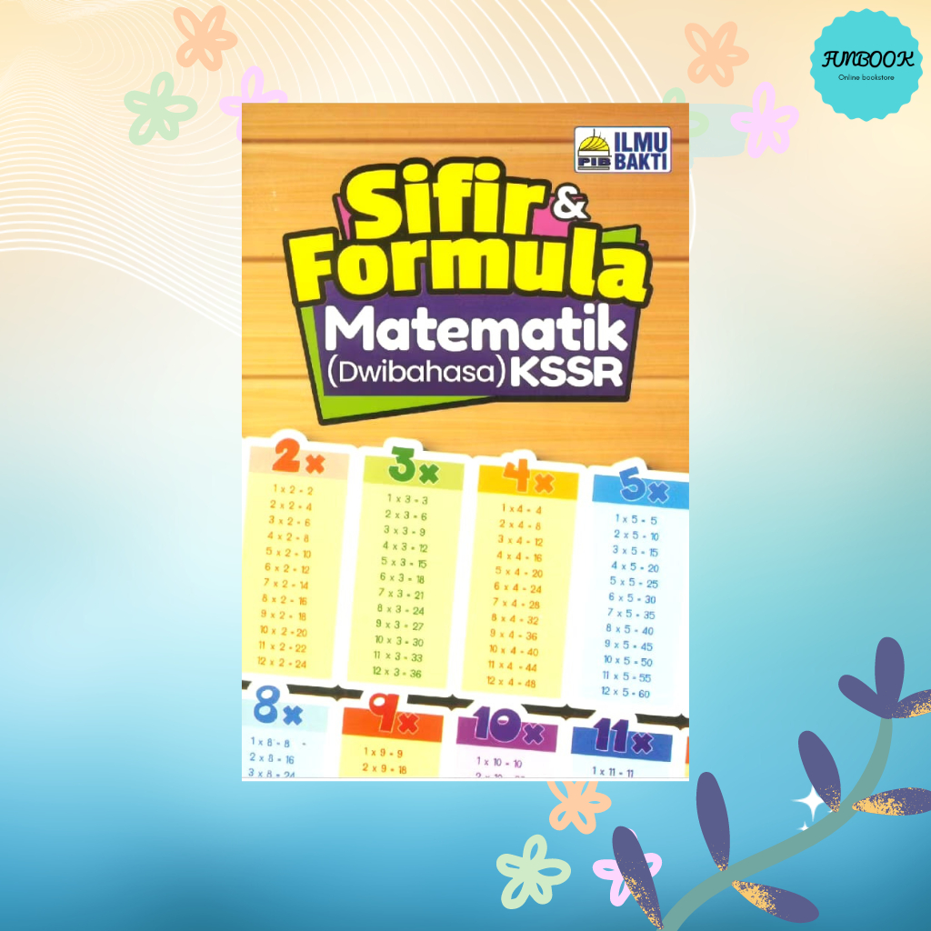 [FUNBOOK] Sifir & Formula Matematik Dwibahasa KSSR (9786294736092) | Shopee Malaysia