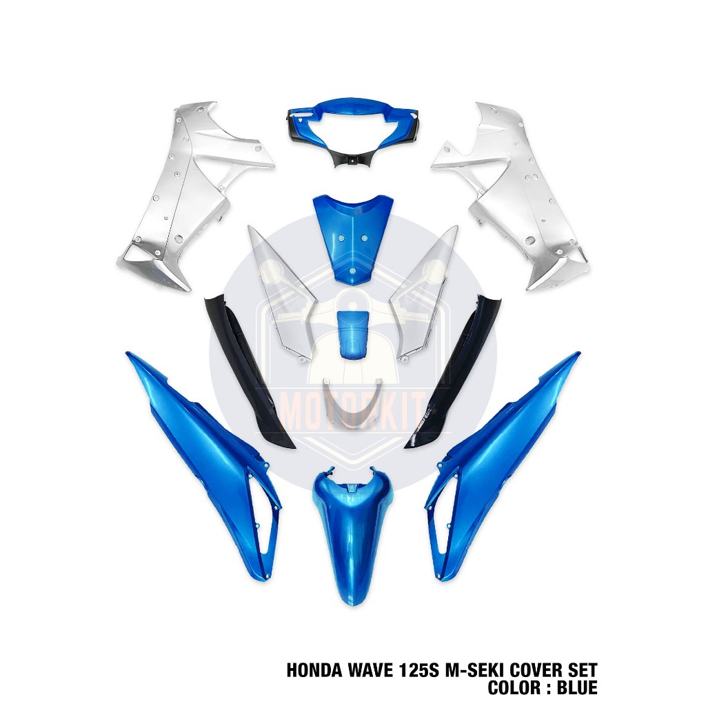 HONDA WAVE125S WAVE125 S WAVE 125 S WAVE 125S M-SEKI COVER SET BODY ...