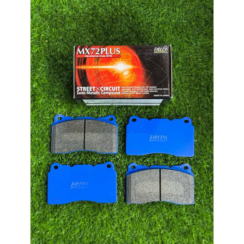 MX72 PLUS ENDLESS FRONT BRAKE PAD EP357 FOR HONDA FL5 FK8 / MITSUBISHI ...