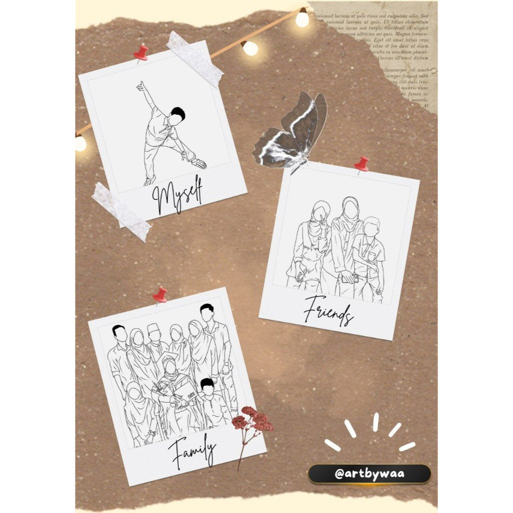 Lukisan digital hitam putih soft copy | Shopee Malaysia