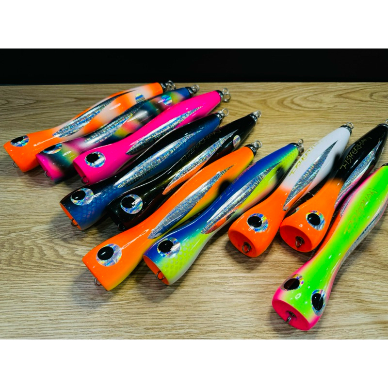 FISHERMAN JACKAL 150-LONG POPPERS ｜TOPWATER | FISHING LURE｜ | Shopee Malaysia
