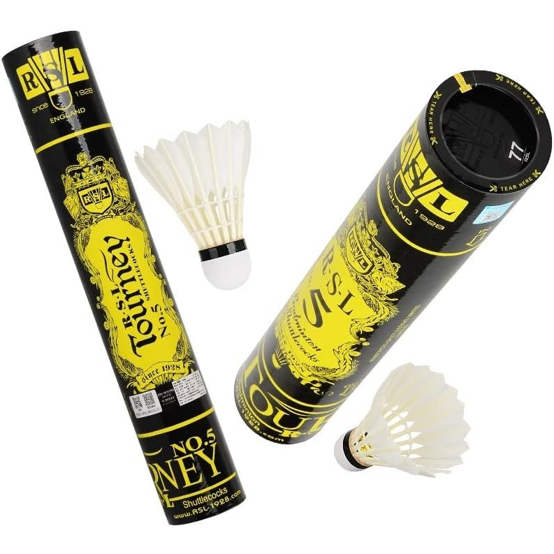 ORIGINAL RSL SHUTTLECOCK NO:5 TOURNEY (12PCS) | Shopee Malaysia