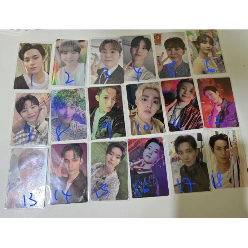 WTS SEVENTEEN OFFICIAL HEAVEN POB PHOTOCARDS ALBUM fml album carat wonwoo mingyu jeonghan ...