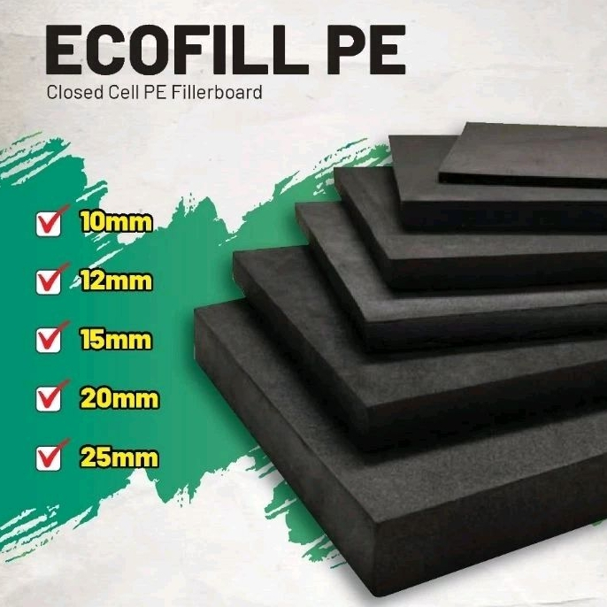 ECOFILL PE FILLERBOARD (1M X 1M) CLOSED-CELL POLYETHYLENE COMPRESSİBLE ...