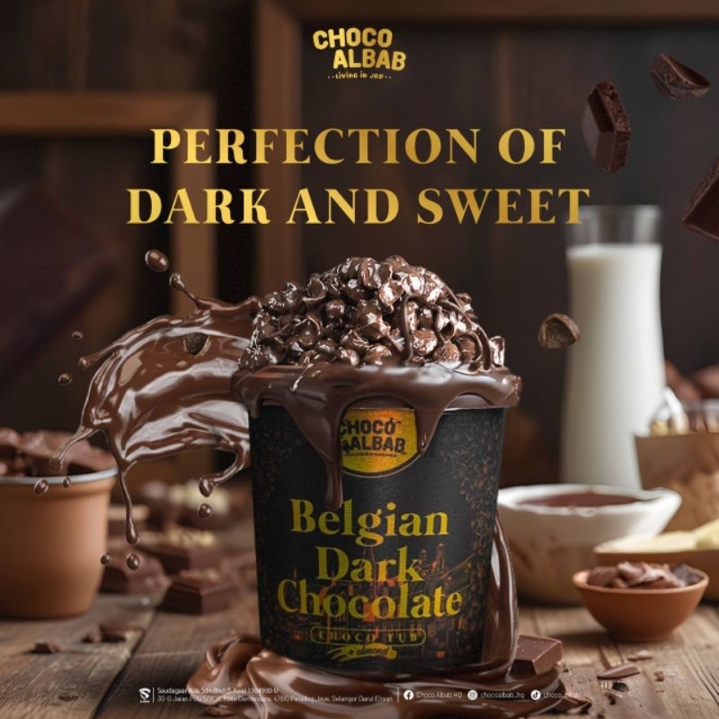 Choco Albab Belgian Dark Chocolate | Shopee Malaysia