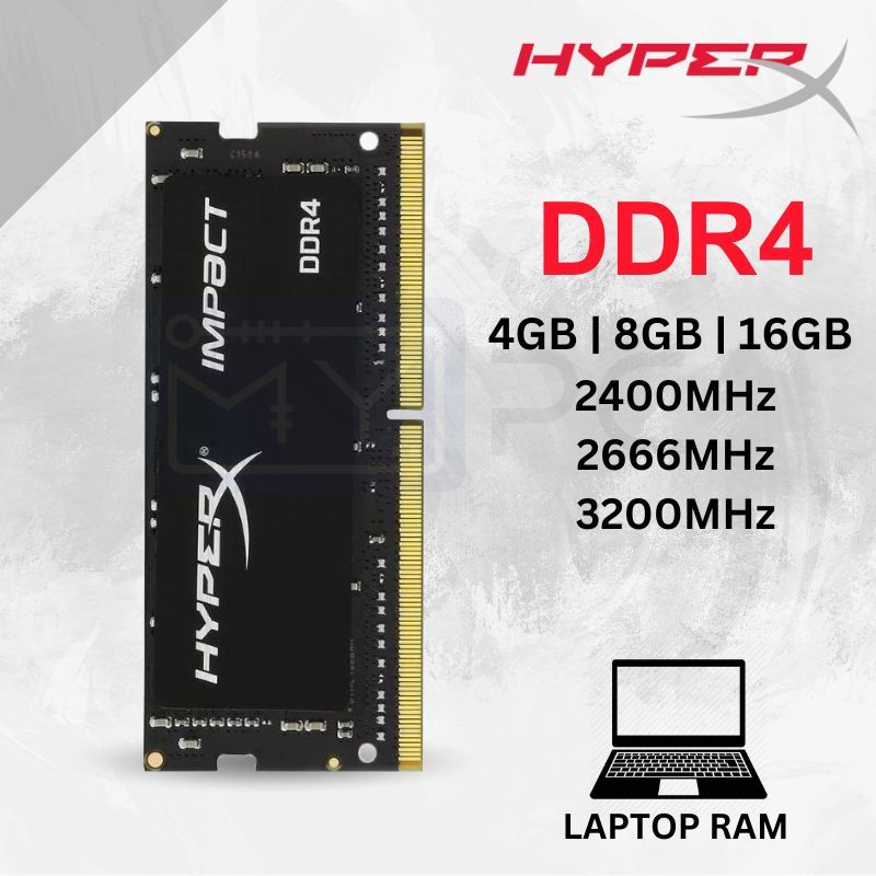 *Local Stock DDR4 Kingston Hyper Fury RAM Laptop 2133 2400 2666 3200MHz ...