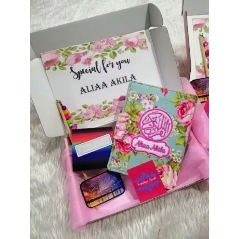 Set Sahabat Syurga Tafsir AlQuran saiz A6 beserta sarung / fabric cover ...