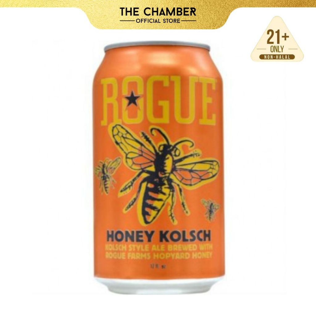 Rogue Farms Honey Kolsch Beer (355ml) | Shopee Malaysia
