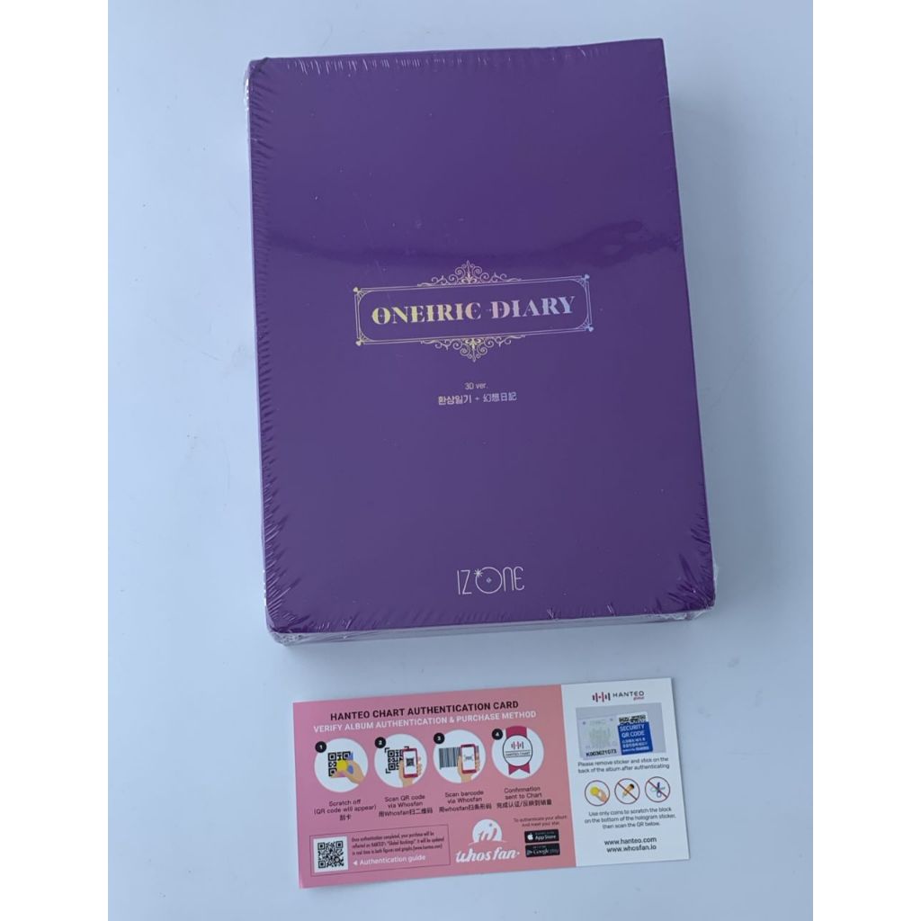 IZONE IZ*ONE - ONEIRIC DIARY 3rd Mini Album SEALED CD+ Photobook+ ...