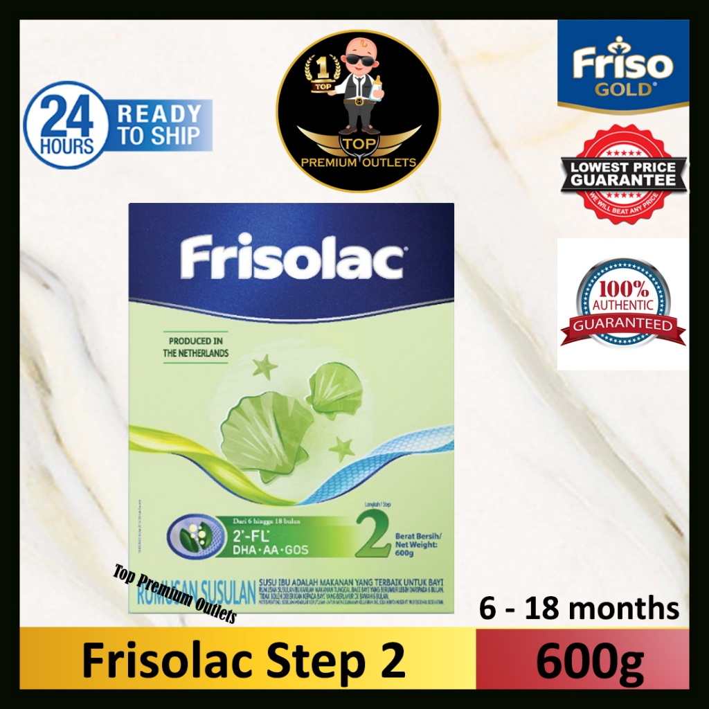Frisolac Step 2 (600g) Exp: 06/2027 (Newest Stock) | Shopee Malaysia