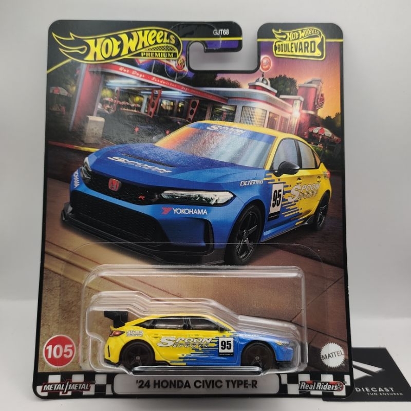 HotWheels Boulevard 24 Honda Civic Type R Honda FL5 Japan Card | Shopee ...