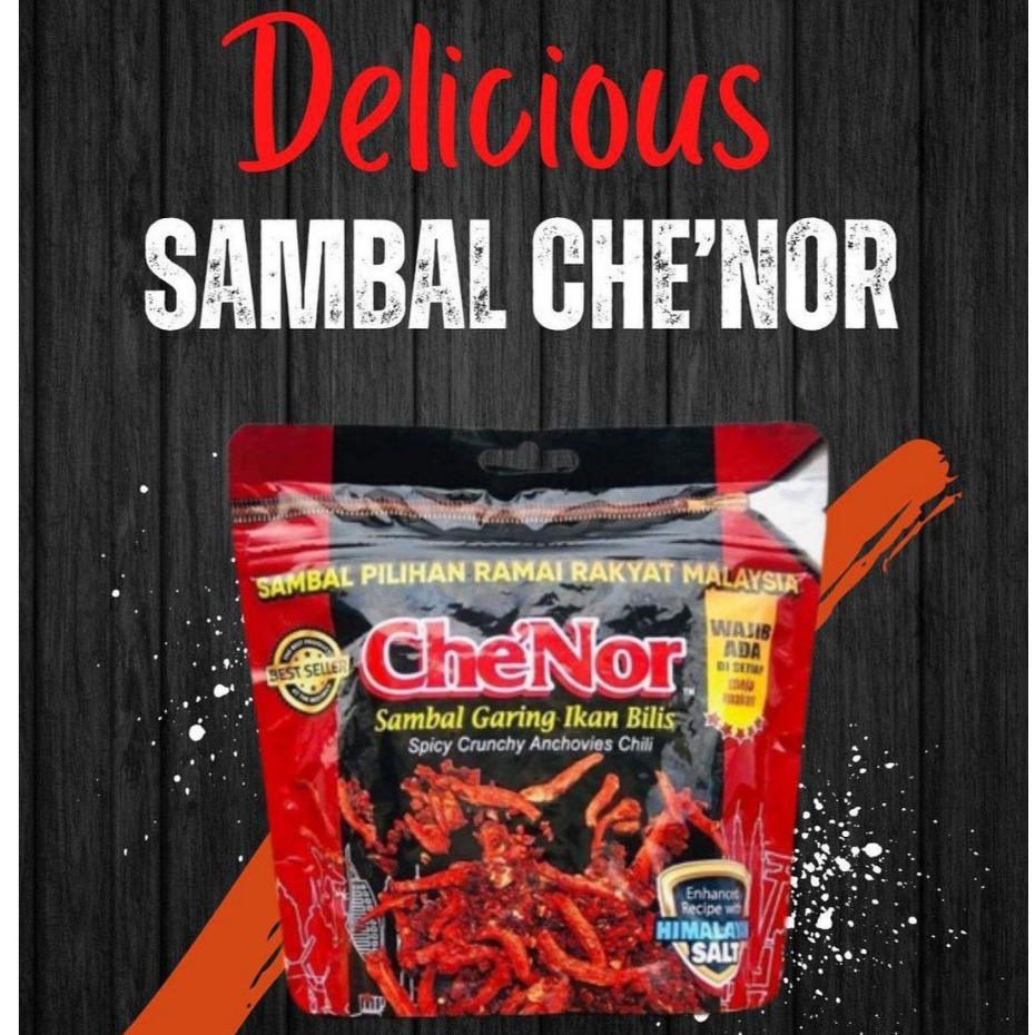 CHE'NOR Sambal Garing 50g | Shopee Malaysia