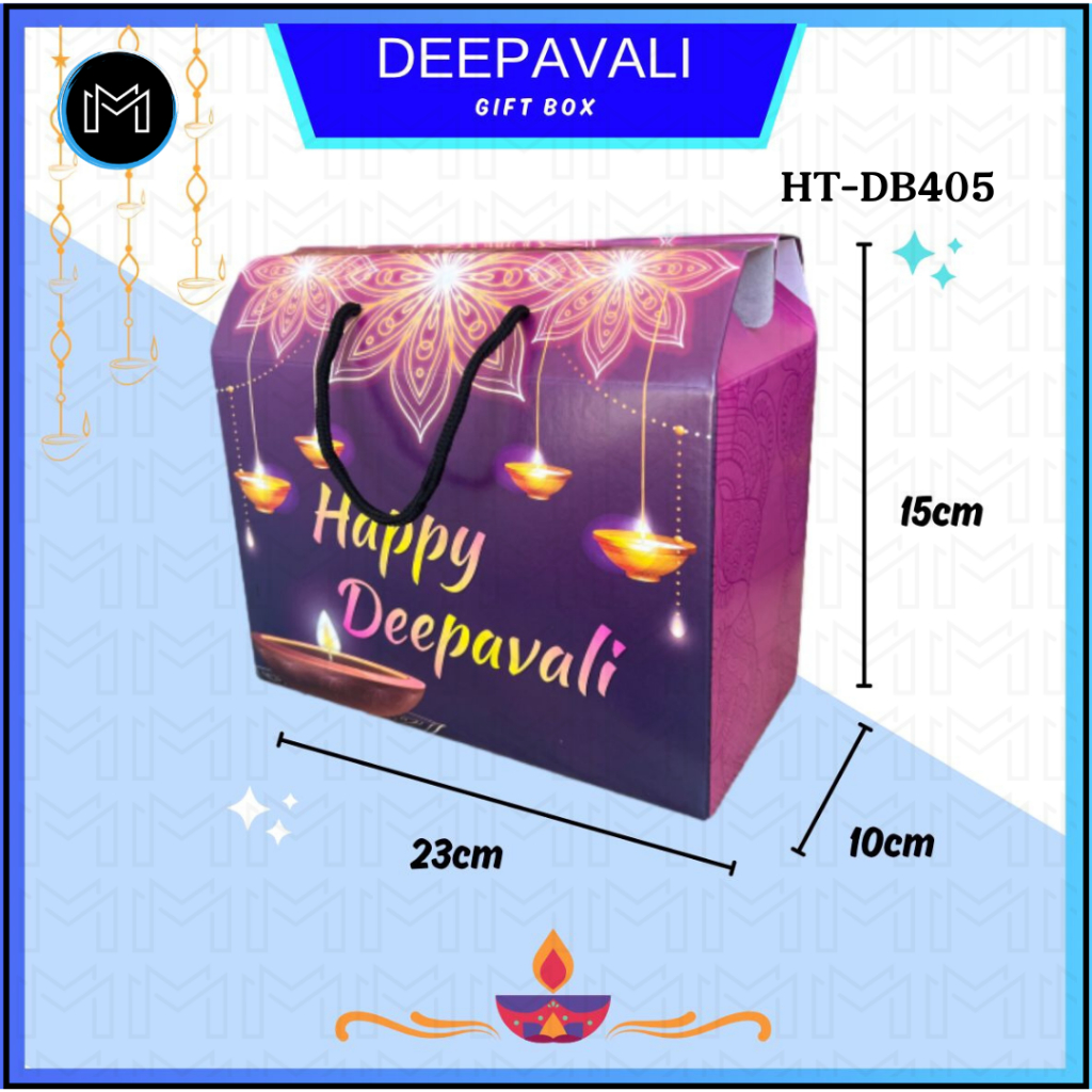 Deepavali Diwali Box Cake Box Kek Box Kek Deepaali Gift Box Bag Gift ...