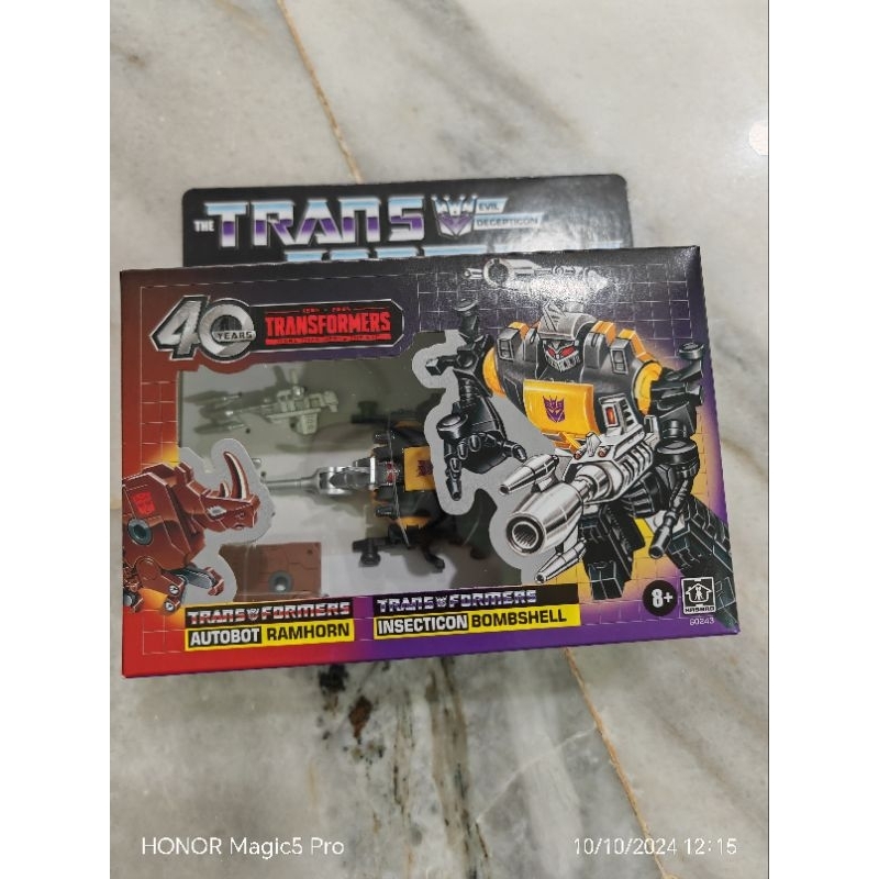 Transformers Retro 40th Anniversary Ramhorn and Bombshell | Shopee Malaysia