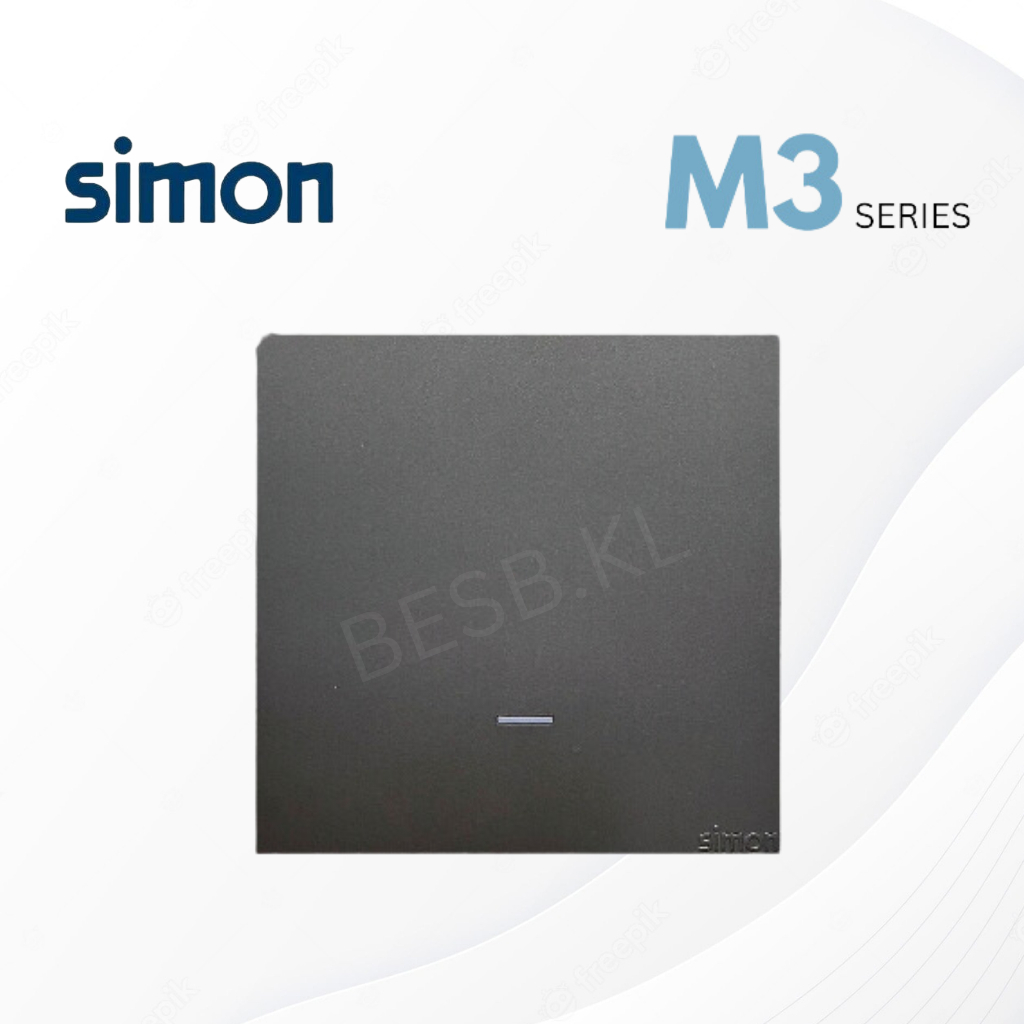 【READY STOCK】Simon M3 Switch 582023 20A 1Gang 1Way Double Pole Switch ...