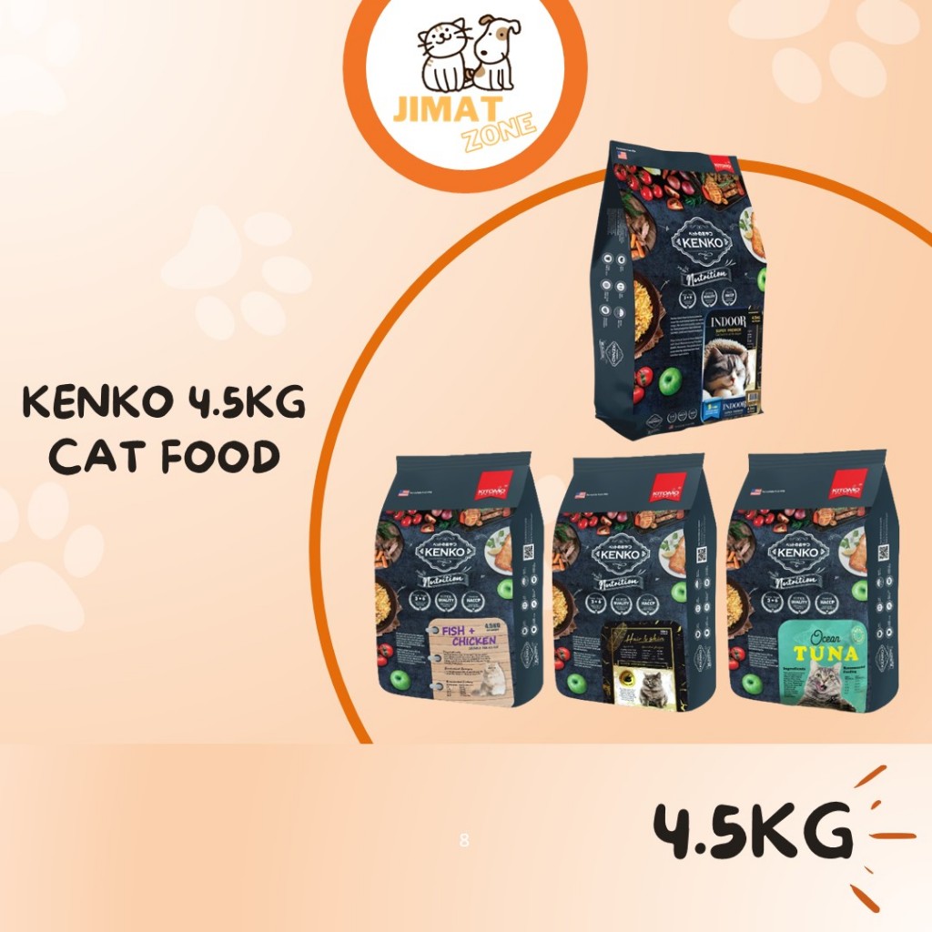 Kitomo Kenko Nutrition Super Premium Cat Food 4.5KG - Fish & Chicken ...