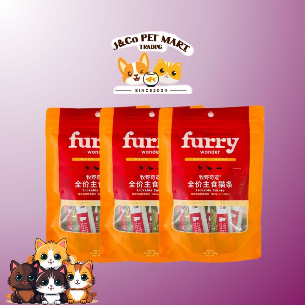 Cat snack / Lickable Entree 10pcsx12g (120g) Furry Wonder Sensitive ...