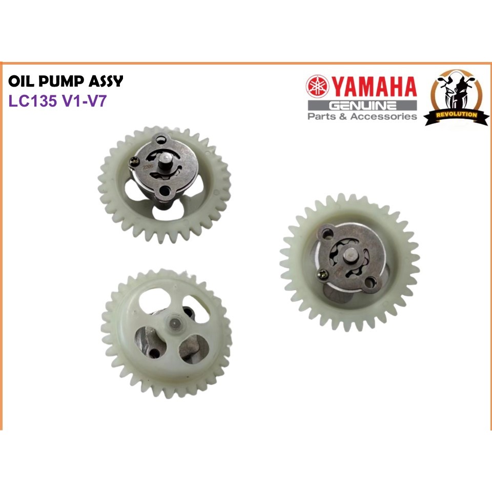 Oil Pump Assy With Gear Oil Pamp Enjin Minyak Pam Pum Engine LC 135 LC135 V1-V8 LCFI | Shopee ...