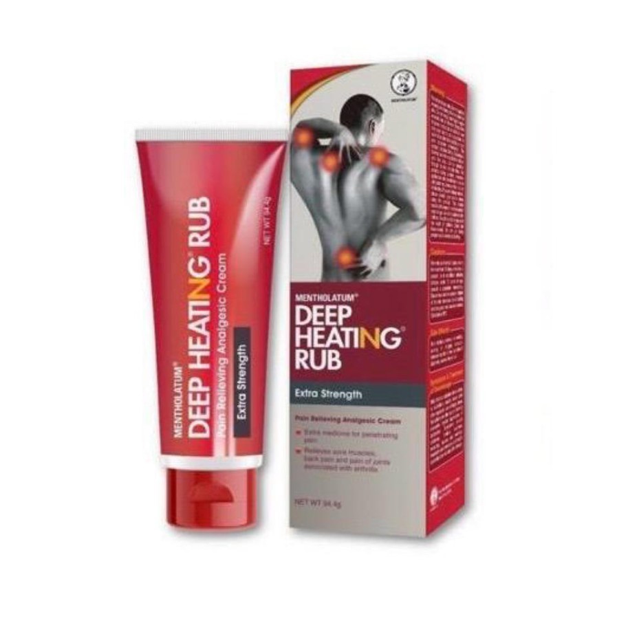 Mentholatum Deep Heating Rub Extra Strength Pain Relieving Cream (35.4G ...