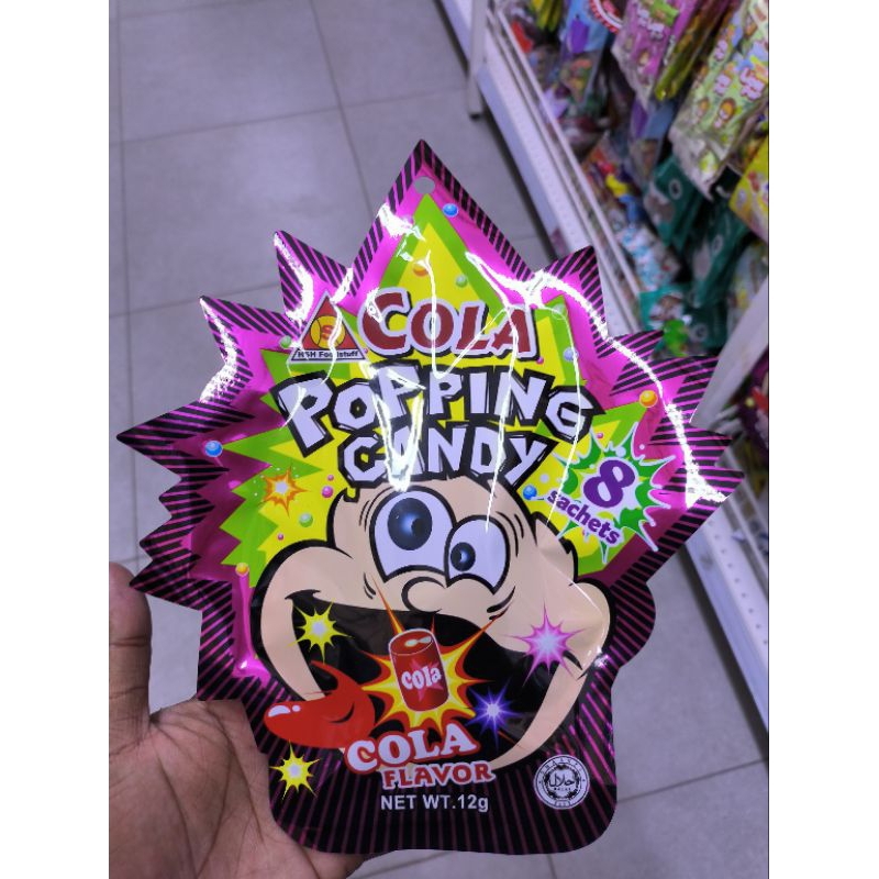 Cola Popping Candy cola flavor 8 pcs | Shopee Malaysia