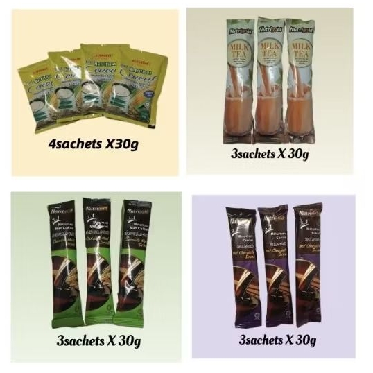 Loose pack for trial -Econsave 3-in-1 nutritions cereal /Nutrigold 3-in ...