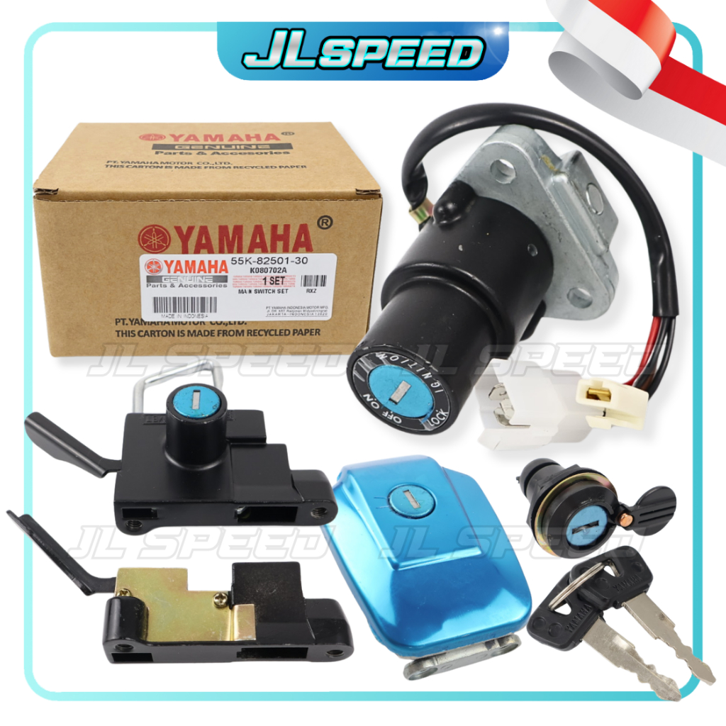 YAMAHA RXZ 55K Main Switch Kunci Suis Suiz Lock Kunci Ignition Complete ...