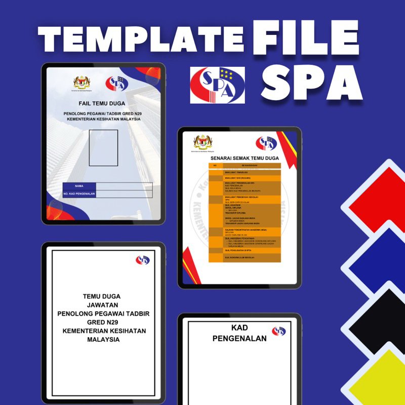 TEMPLATE FILE SPA-SPA FAIL TEMUDUGA-SPP FAIL TEMUDUGA | Shopee Malaysia