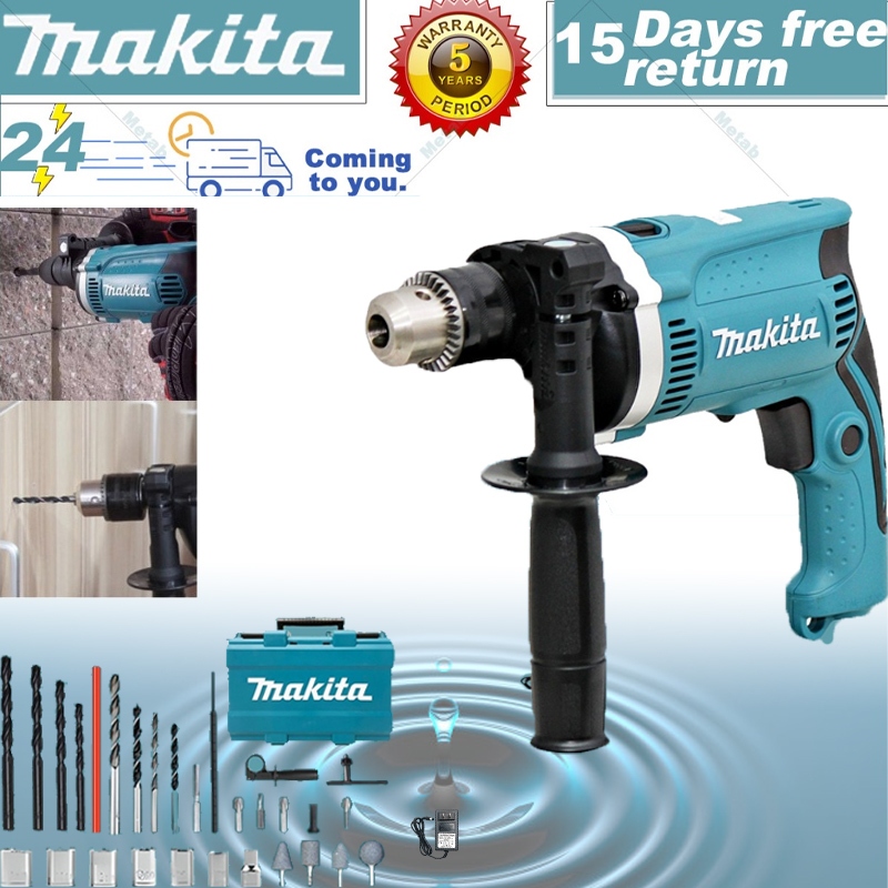Makita HP1630 Impact Hammer Drill 710W multi-functiona drill electric ...