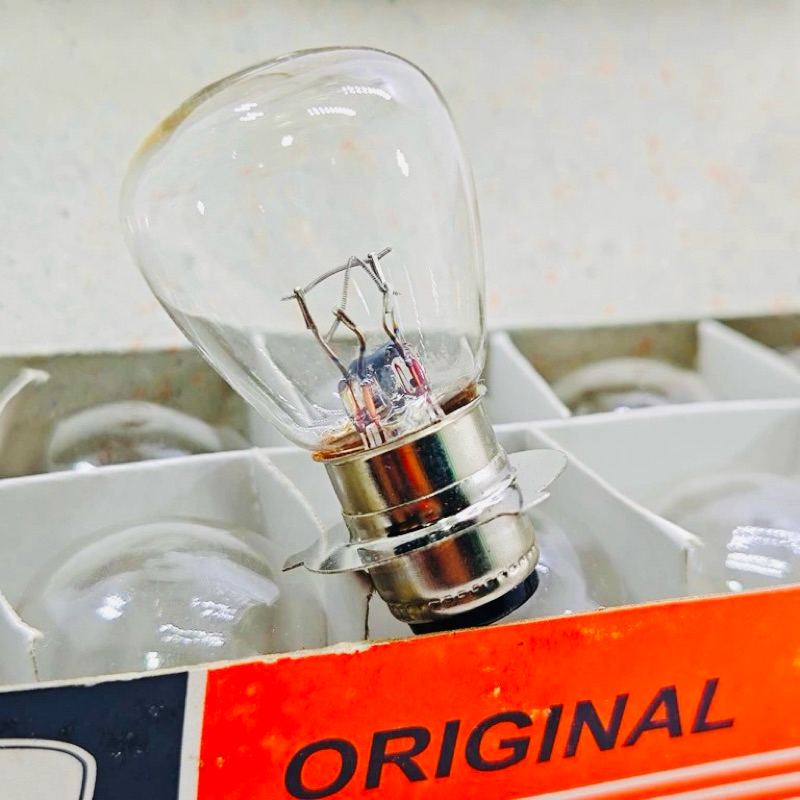 HEAD LAMP BULB 12V 35/35 MENTOL 3 KAKI A7027 RP30 KRISS 100 KRISS 110 ...