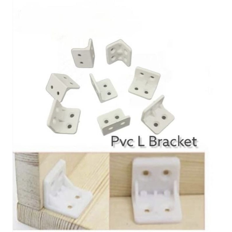 PVC L Bracket L Shape Corner 1x1 / 25mm x 25mm | Shopee Malaysia