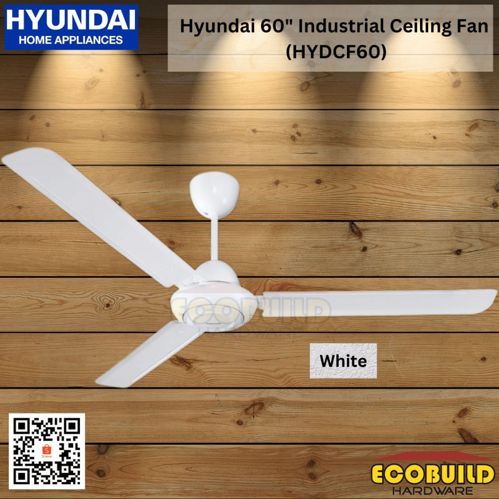 Hyundai 60" Industrial Ceiling Fan | Shopee Malaysia