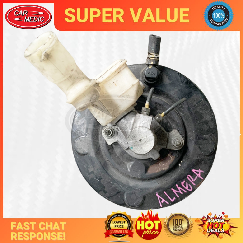 Original Nissan Almera N17 Brake Master Pump / Servo Pump (Used) | Shopee Malaysia
